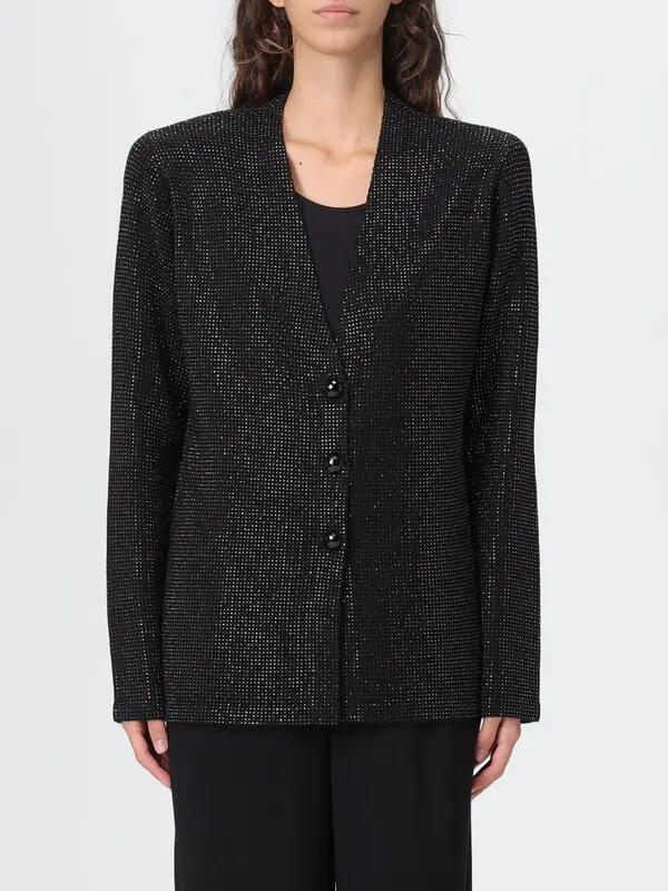 Emporio Armani Embellished Button-front Jacket