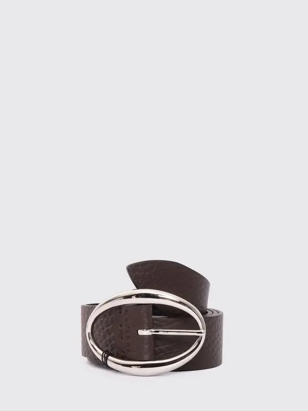 ORTIGNI Leather Belt - Brown