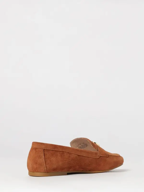 Ralph Lauren Suede Loafers With Monogram Detail - Leather