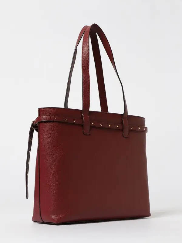 Liu Jo Tote Bag With Stud Embellishments - Burgundy