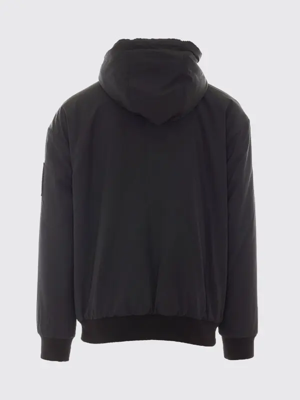 Moose Knuckles Hooded Bomber Jacket
