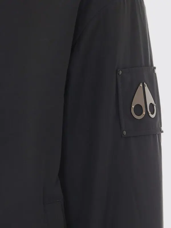 Moose Knuckles Hooded Bomber Jacket