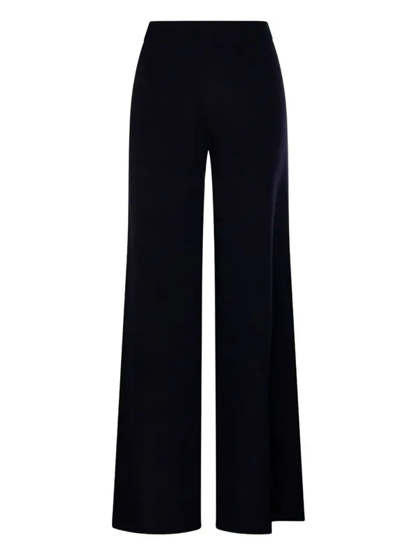 Max Mara Cashmere Wool Trousers - Blue