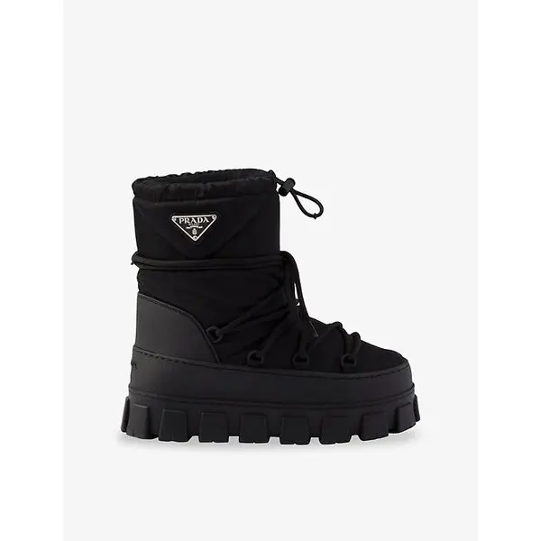 Prada Re-nylon Gabardine Après-ski Boots