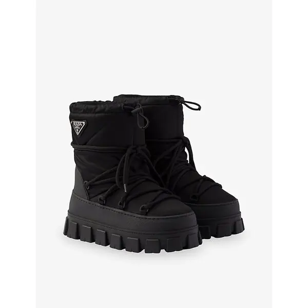 Prada Re-nylon Gabardine Après-ski Boots