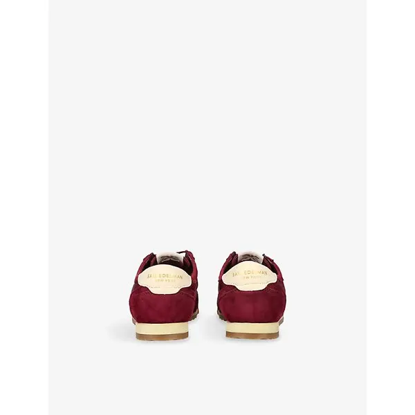Sam Edelman Ivey Suede Trainers - Red