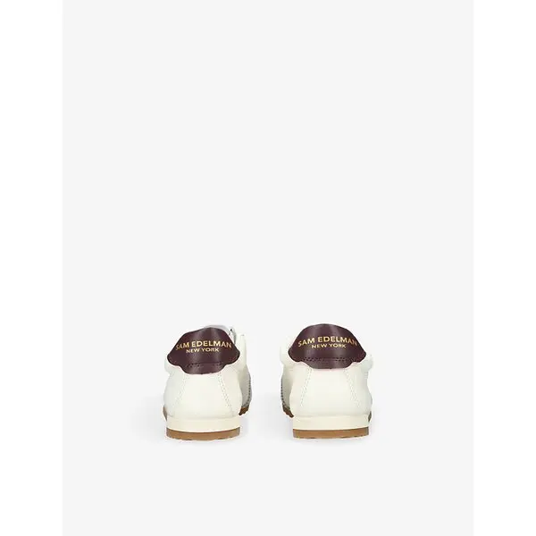 Sam Edelman Leather And Suede Trainers - White