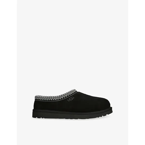 UGG Tasman Ii Suede Slippers - Black