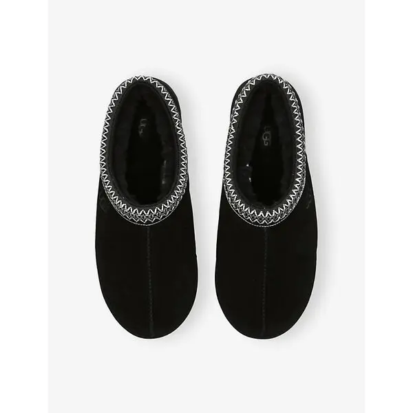UGG Tasman Ii Suede Slippers - Black