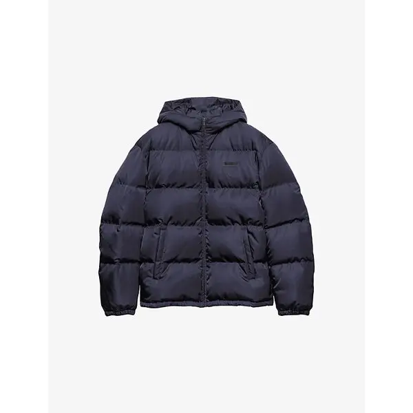 Prada Medium-weight Hooded Re-nylon Down Jacket