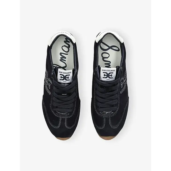 Sam Edelman Isela Suede Trainers - Blue/dark