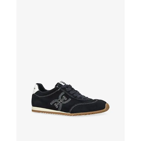 Sam Edelman Isela Suede Trainers - Blue/dark