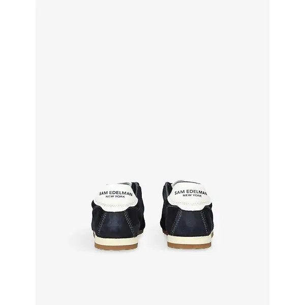 Sam Edelman Isela Suede Trainers - Blue/dark
