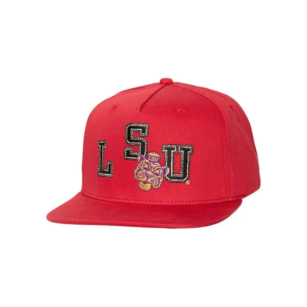 CACTUS JACK BY TRAVIS SCOTT X Mitchell & Ness Louisiana State University Cap - Red