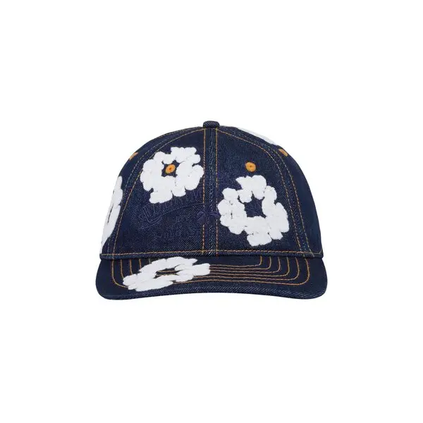 DENIM TEARS Denim Cotton Wreath Cap - Blue