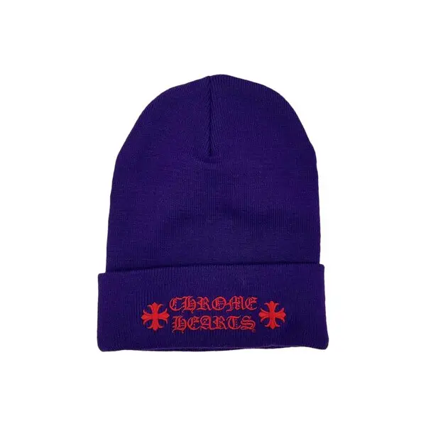 Chrome Hearts Script Beanie