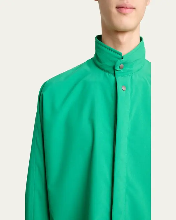 Issey Miyake Padded Snap-front Shirt