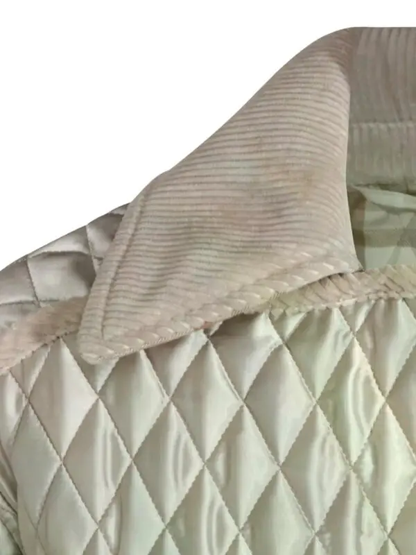 Burberry Quilted Corduroy-trimmed Jacket