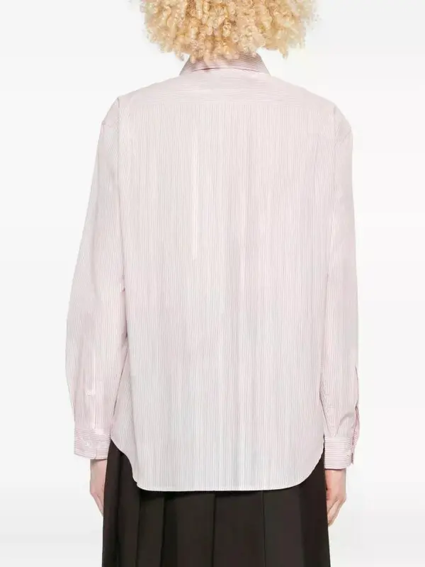 DUNST Striped Long-sleeve Shirt