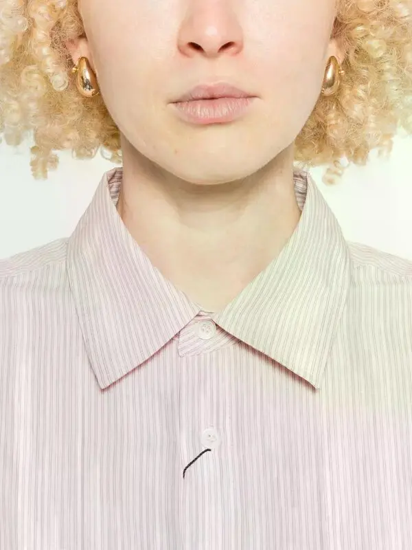 DUNST Striped Long-sleeve Shirt
