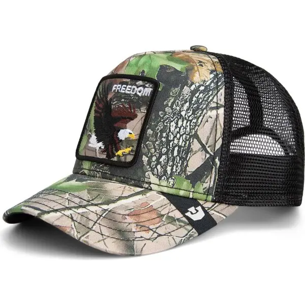 GOORIN BROS Eagle Embroidered Patch Trucker Hat - Camouflage