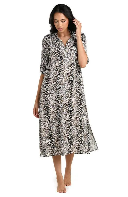 La Blanca Wild Whispers Shirtdress