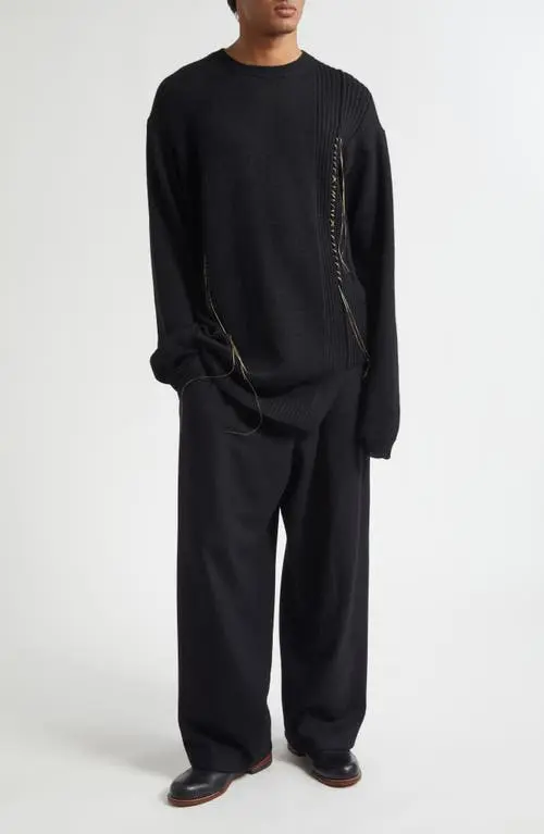 Yohji Yamamoto Wool Jersey Pants