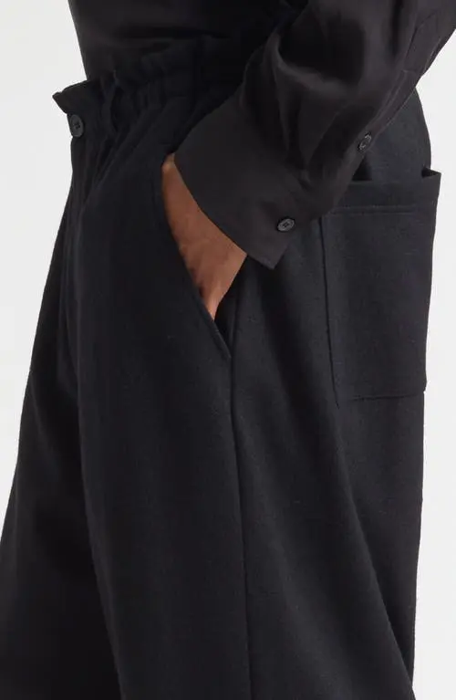 Yohji Yamamoto Wool Jersey Pants