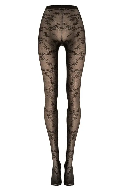 Wolford Floret Tights - Black