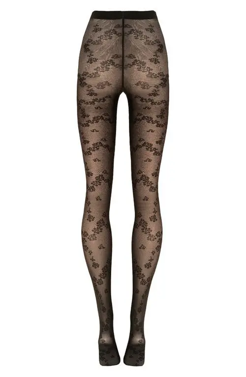 Wolford Floret Tights - Black