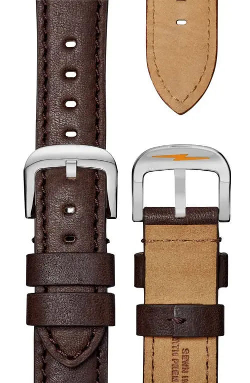 Shinola Canfield Strap Watch - Dark Olive