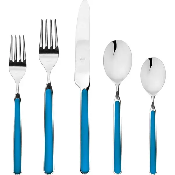 MEPRA Fantasia Flatware Set20 Pieces - Electric Blue