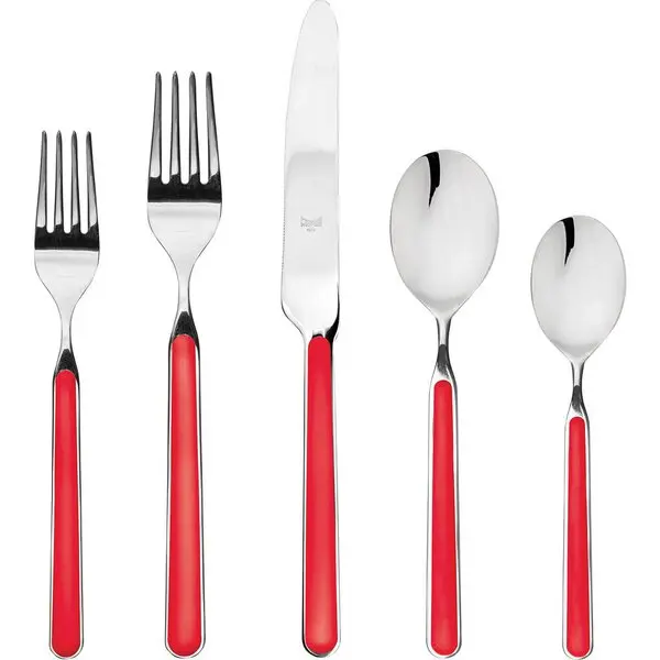 MEPRA Fantasia Flatware Set20 Pieces - Red Red
