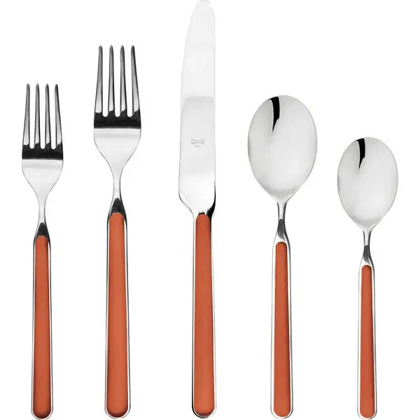 MEPRA Fantasia Flatware Set20 Pieces - Rust