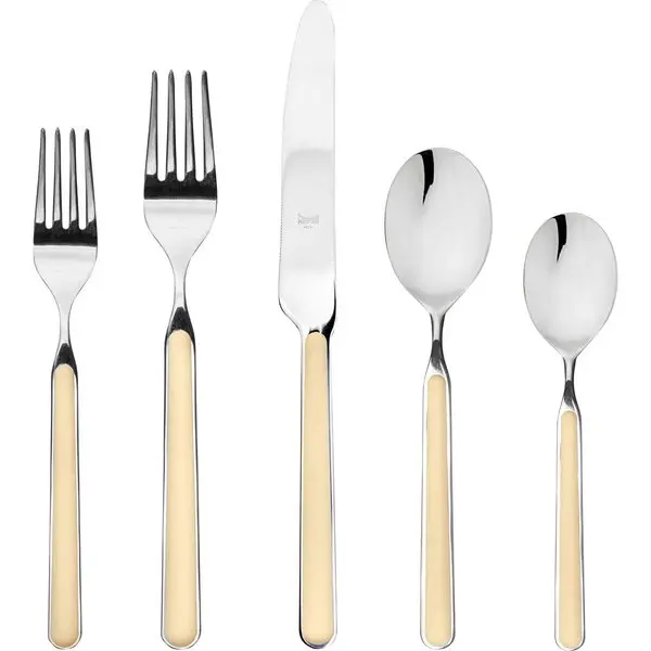MEPRA Fantasia Flatware Set20 Pieces - Vanilla