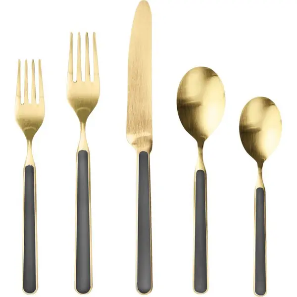 MEPRA Fantasia Flatware Set20 Pieces - Vicuna