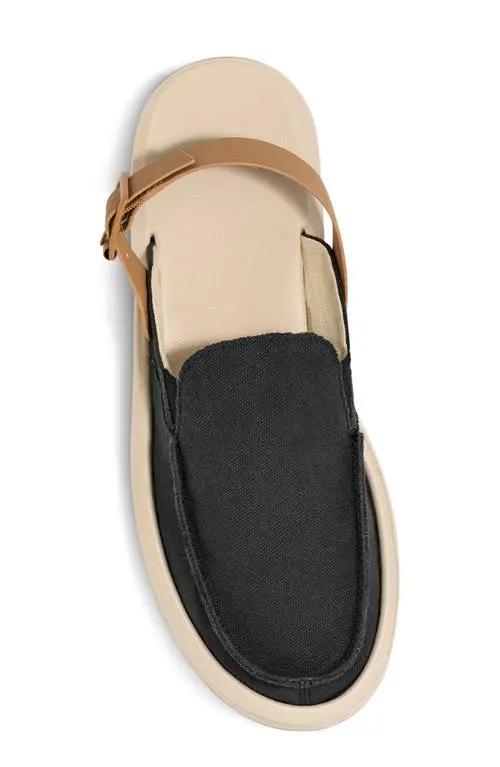 Sanuk Donna Mesa Slingback Mule - Black