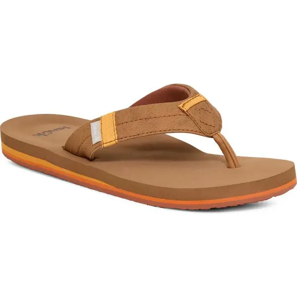 Sanuk Sawyer Flip Flop - Tan
