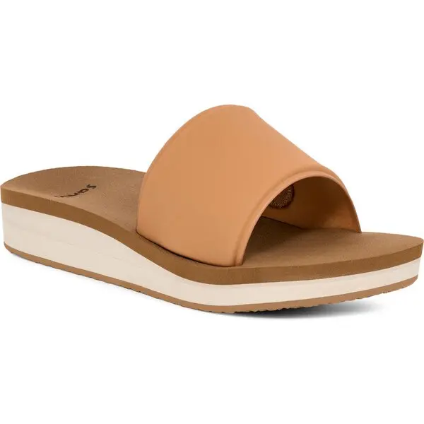 Sanuk Highland Slide Sandal - Tan