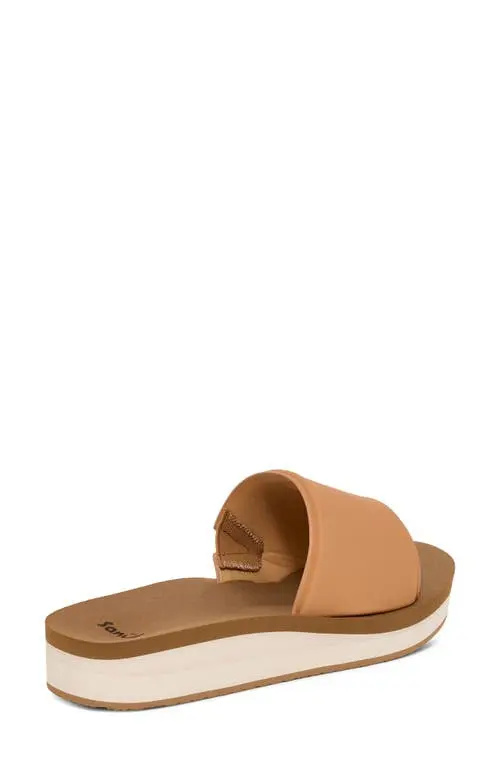 Sanuk Highland Slide Sandal - Tan