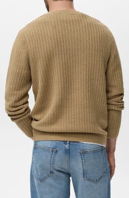 Mango Crewneck Cotton Sweater