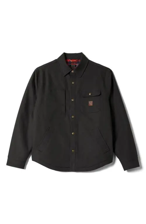 Brixton Builders Flannel Lined Overshirt