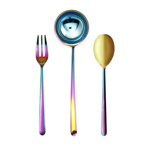MEPRA Linea Serving Set3 Pieces - Rainbow