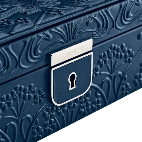 Wolf Liberty Jewelry Box - Navy