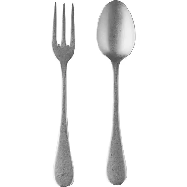 MEPRA Vintage Serving Set2 Pieces - Silver