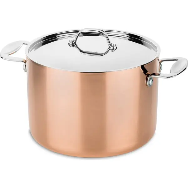 MEPRA Toscana Deep Pot With Lid - Copper