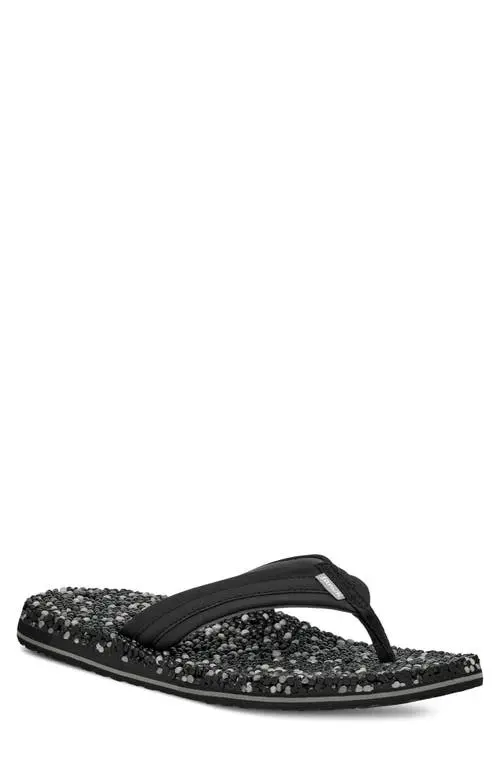 Sanuk Bubblecush Flip Flop - Black Multi