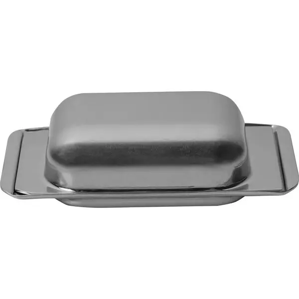 MEPRA Original Vintage Mini Butter Dish - Pewter Silver