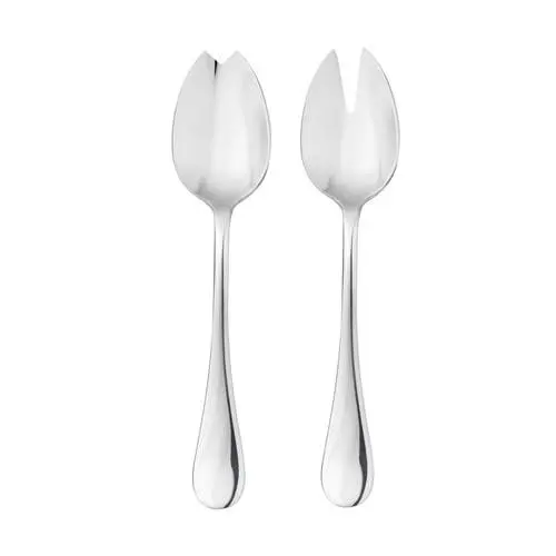 MEPRA Brescia Salad Serving Set2 Pieces - Silver