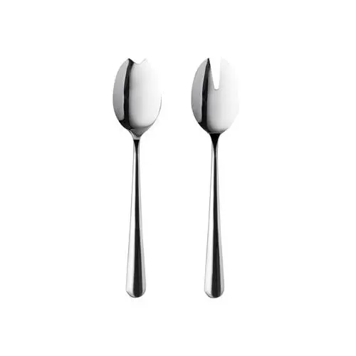 MEPRA Neve Salad Serving Set2 Pieces - Silver